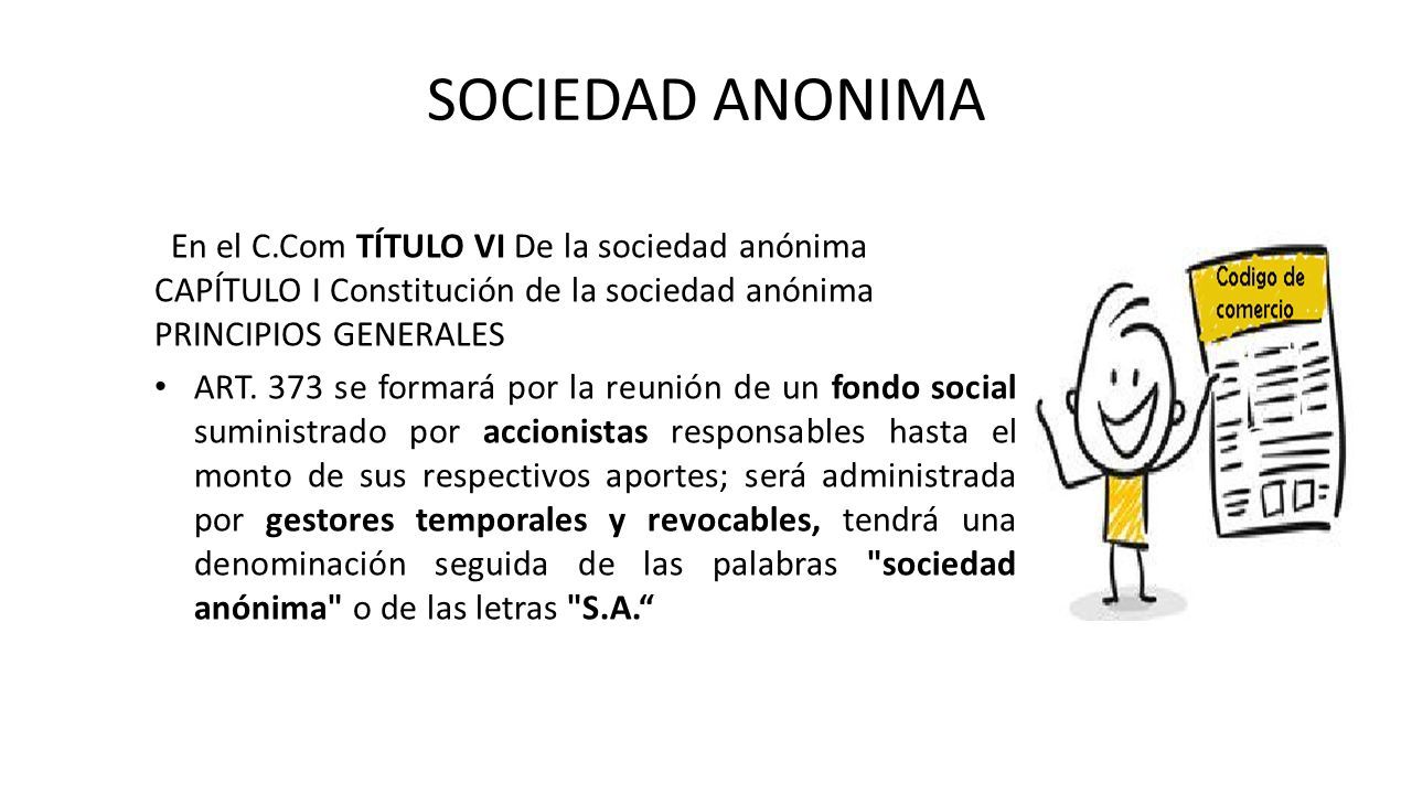 Sociedad Anonima Solalv Naturaleza Jurídica Sociedad Capitalista Con