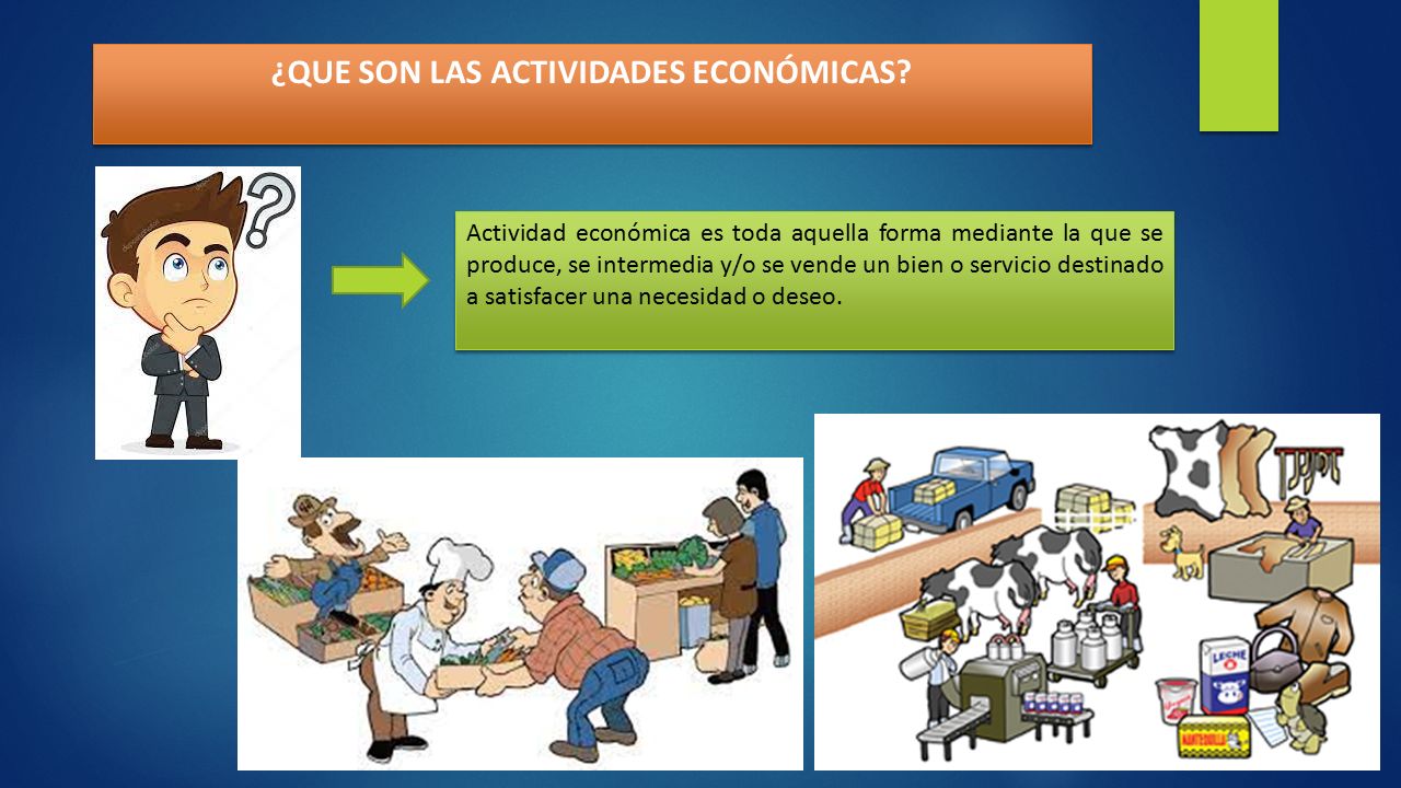 Actividades EconÓmicas En Bolivia ¿que Son Las Actividades EconÓmicas