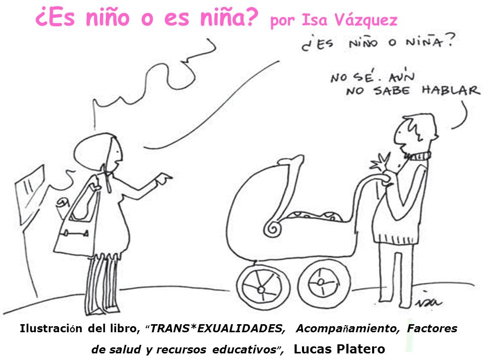 ¿es Niño O Es Niña Por Isa Vázquez Ilustraci ó N Del Libro “ Trans