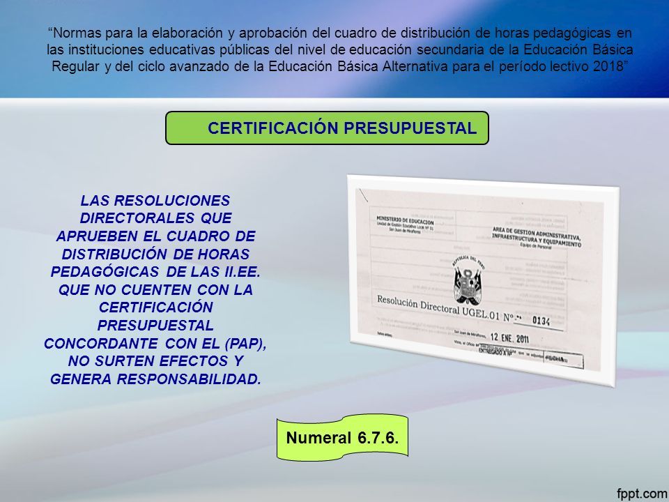 Normas Para La ElaboraciÓn Y AprobaciÓn Del Cuadro De DistribuciÓn De